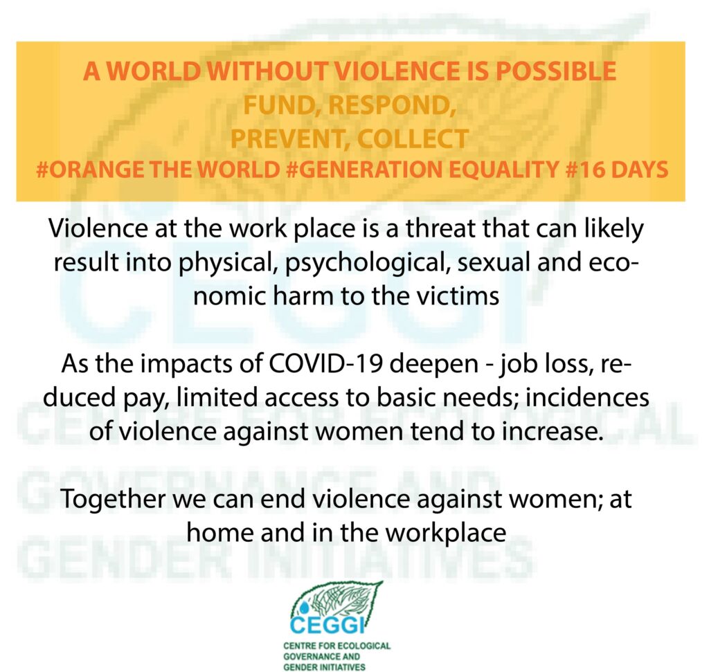 A World Without Violence Is Possible — Centre for Ecological Governance ...